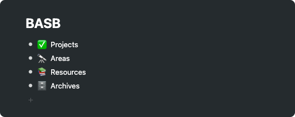 Build a second brain - Workflowy guide